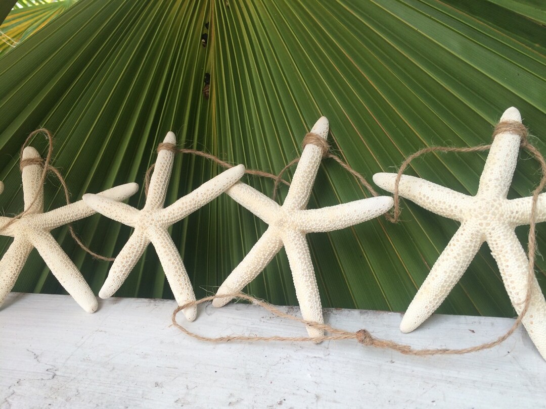 Starfish Beach Wedding Garland, Starfish Garland, Christmas Garland ...