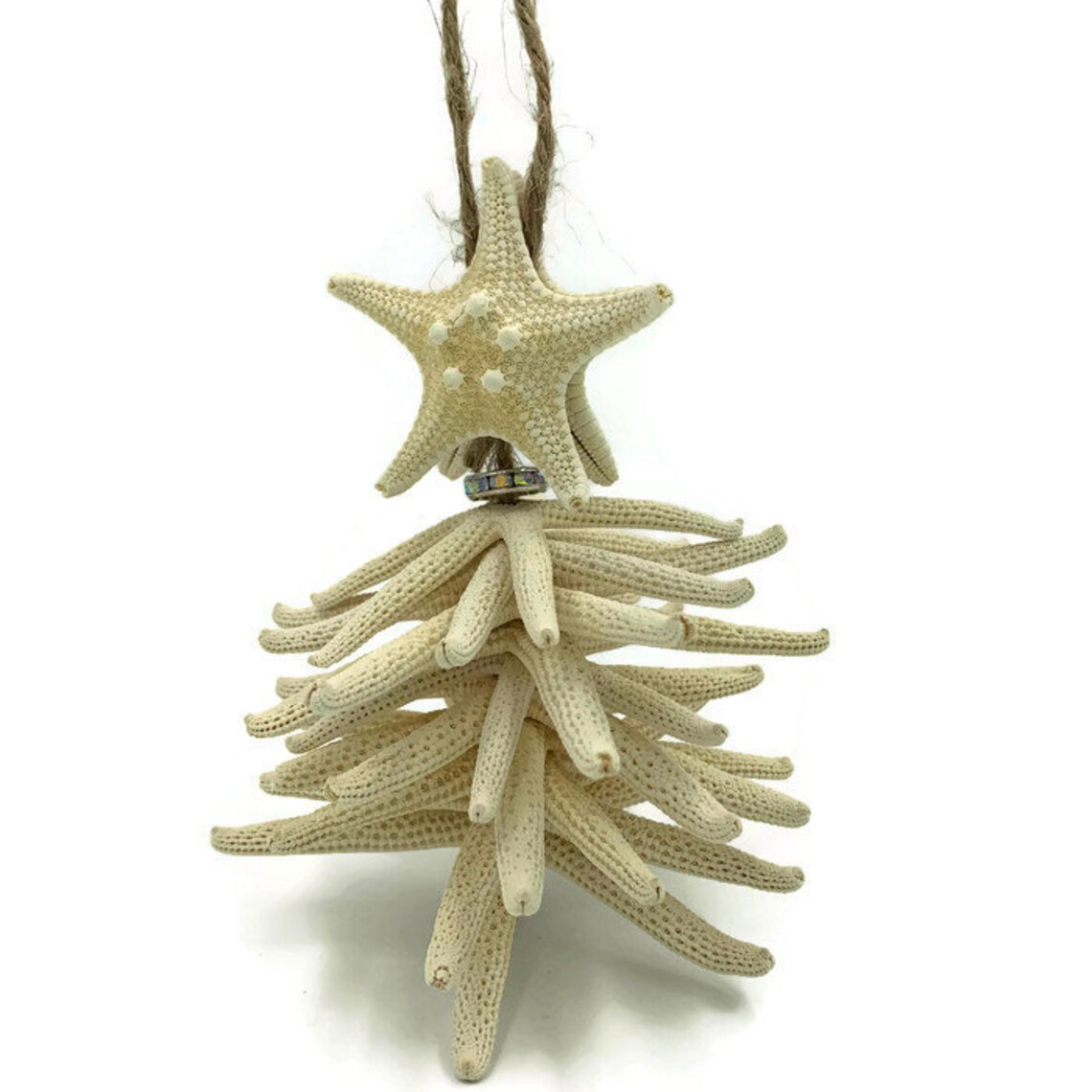 Starfish Tree Christmas Ornament Beach Theme Holiday | Etsy