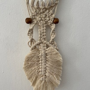 Seashell Macramé Wall Decor, Coastal Home Decoration, Unique Ring Shell ...