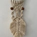 Seashell Macramé Wall Decor, Coastal Home Decoration, Unique Ring Shell ...