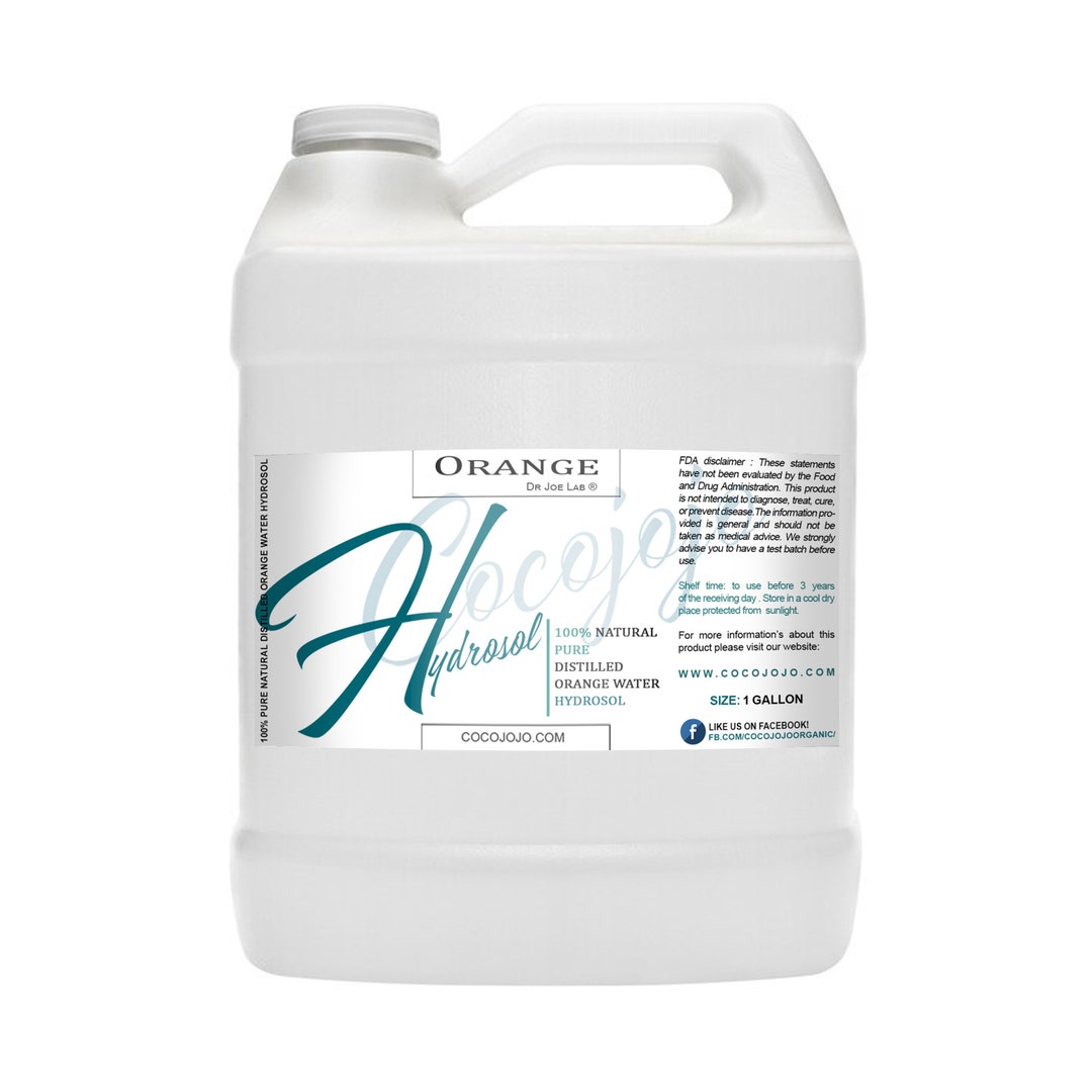 Steam Distilled Orange Hydrosol: Cleanser & Facial Toner -wholesale - Etsy