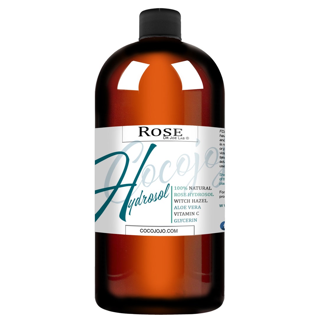 Rose Water Hydrosol Mixture With Witch Hazel, Glycerin, Aloe Vera ...