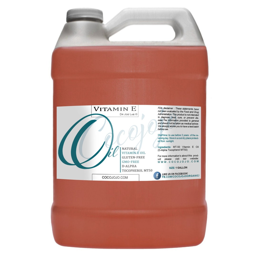 Moisturizing Vitamin E Oil MT50: D-alpha, D-beta, D-gamma, D-delta ...