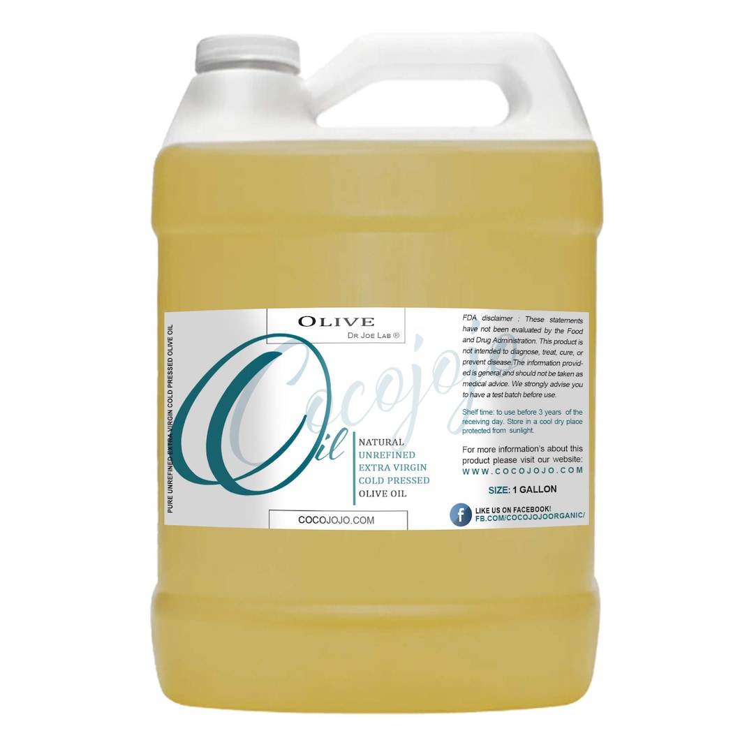 Olive Oil: Organic, Extra Virgin, Cold Pressed Skin & Hair Nourishing ...