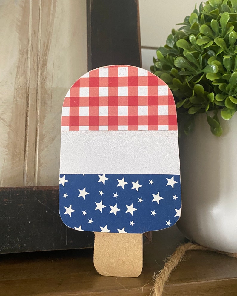 Popsicles Summer Decor Patriotic Decor 4th of July Decor - Etsy