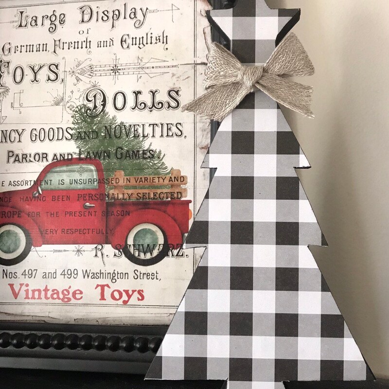 Buffalo Check Christmas - Etsy