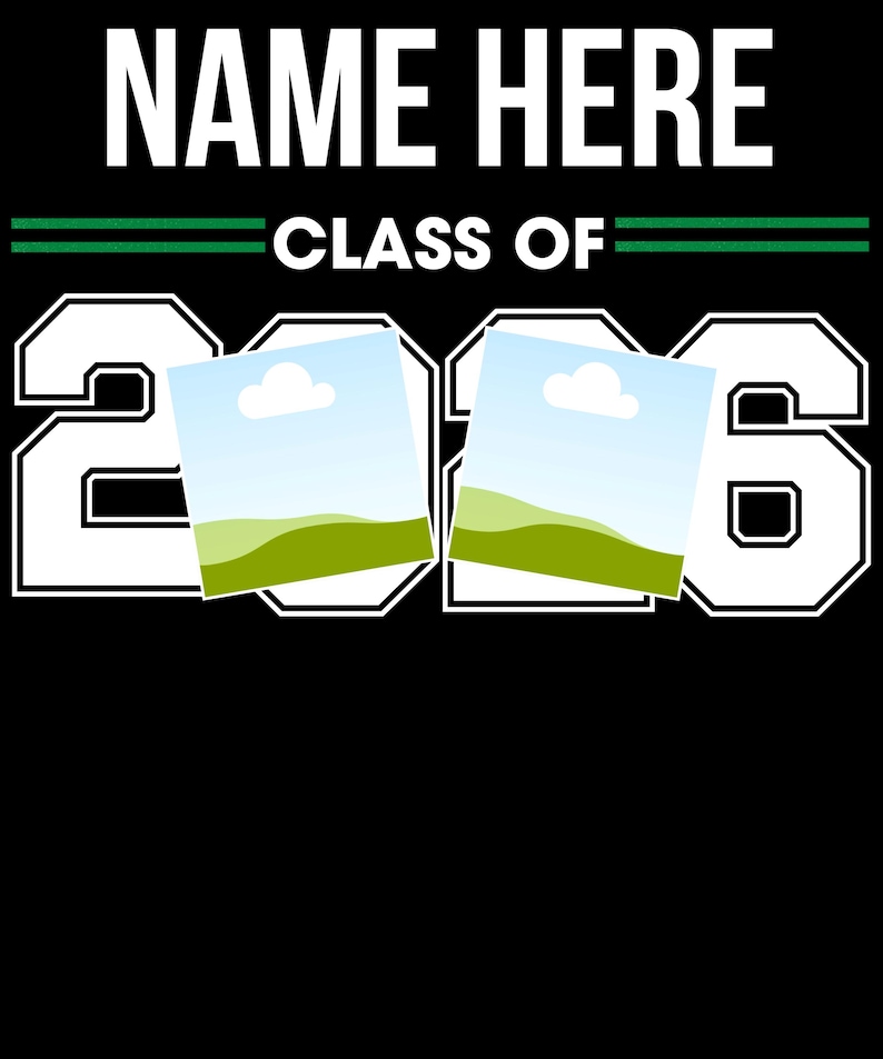 Class of 2026 Graduation Canva Templates Bundle, Senior Shirt Designs ...