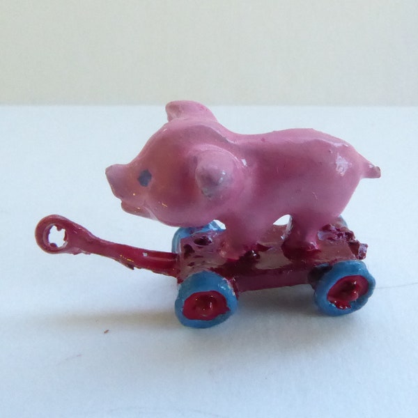 Pig Pull Toy - Etsy
