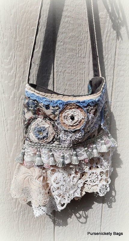 Ruffle Purse, Ruffle Handbag, Gypsy, Victorian, Shabby Chic, Vintage - Etsy