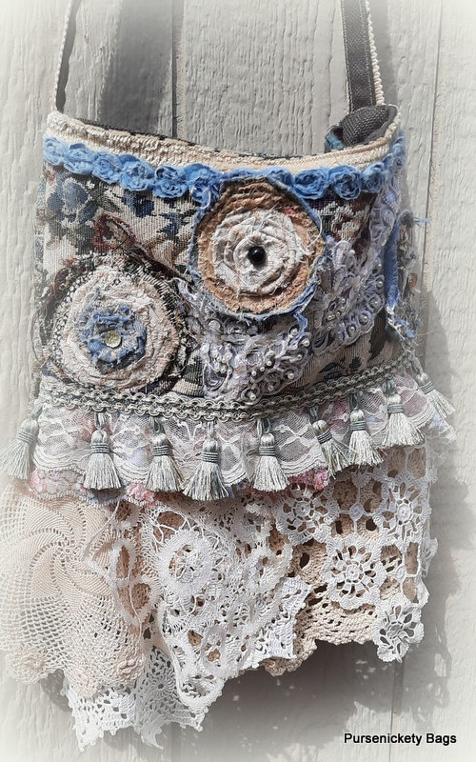 Ruffle Purse, Ruffle Handbag, Gypsy, Victorian, Shabby Chic, Vintage - Etsy