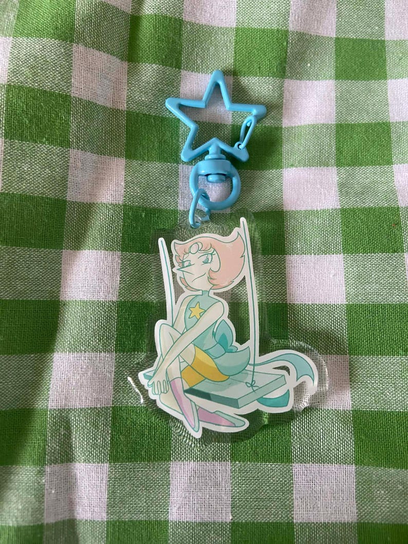 Steven Universe Swing Set Keychains - Etsy