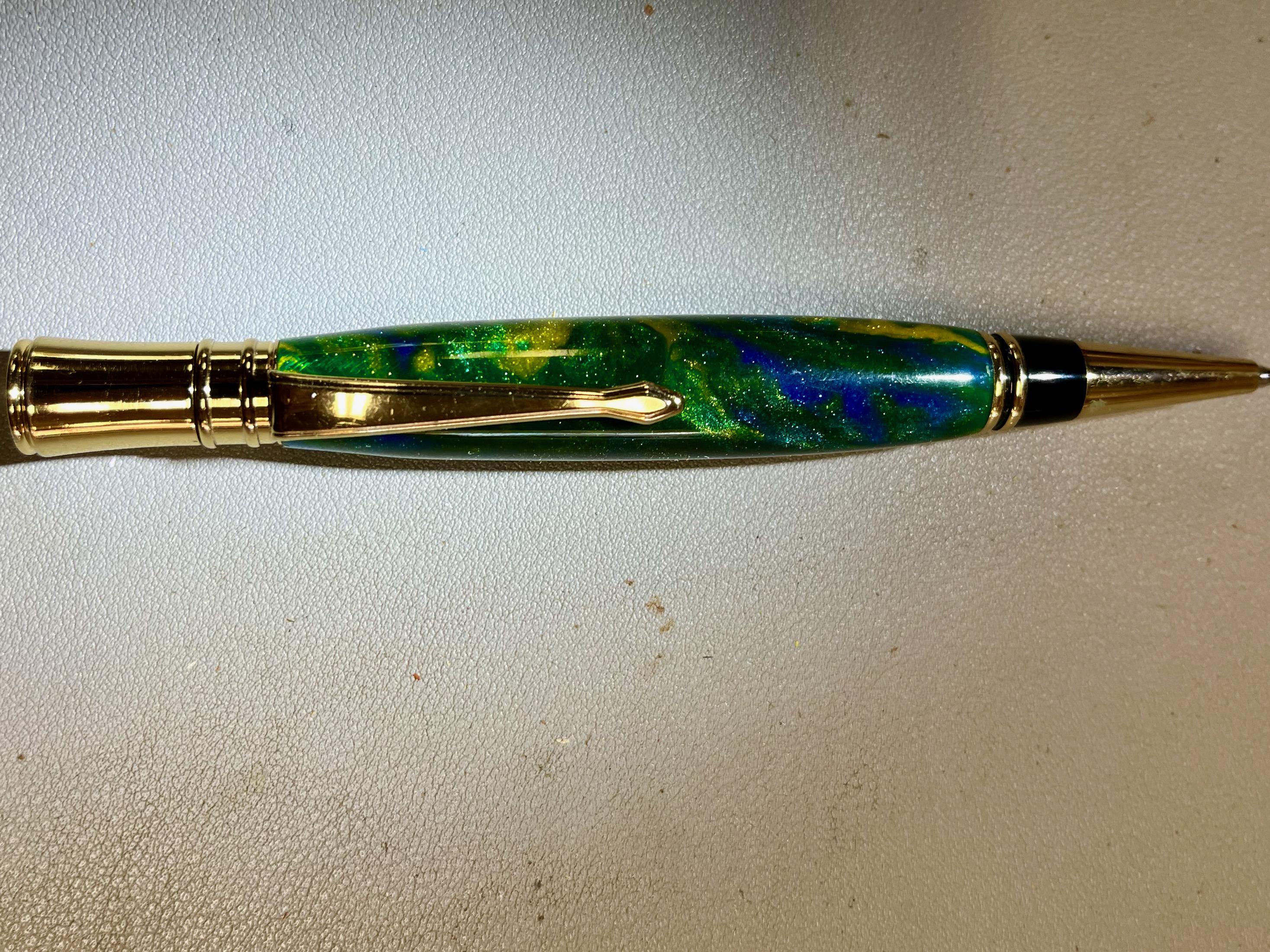 Ball Point Twist Pen "the Executive" - Etsy