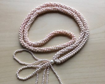 Seed pearl necklace | Etsy