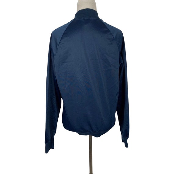 80's Vintage Navy Blue Adidas Track Jacket - Gem