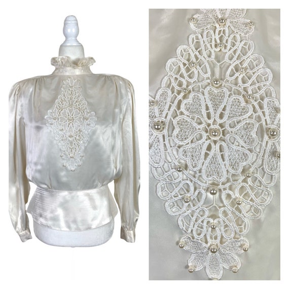 Victorian silk blouse - Gem