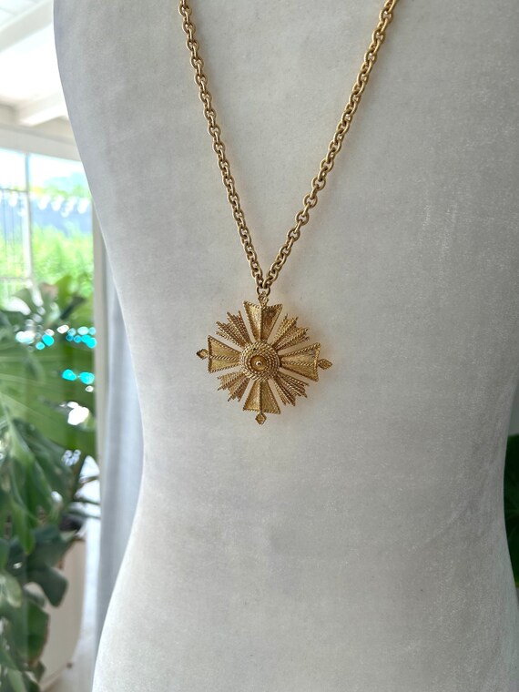 vintage statement monet gold - Gem