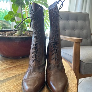 Oak Tree Farms Victorian Lace up Boot - Etsy