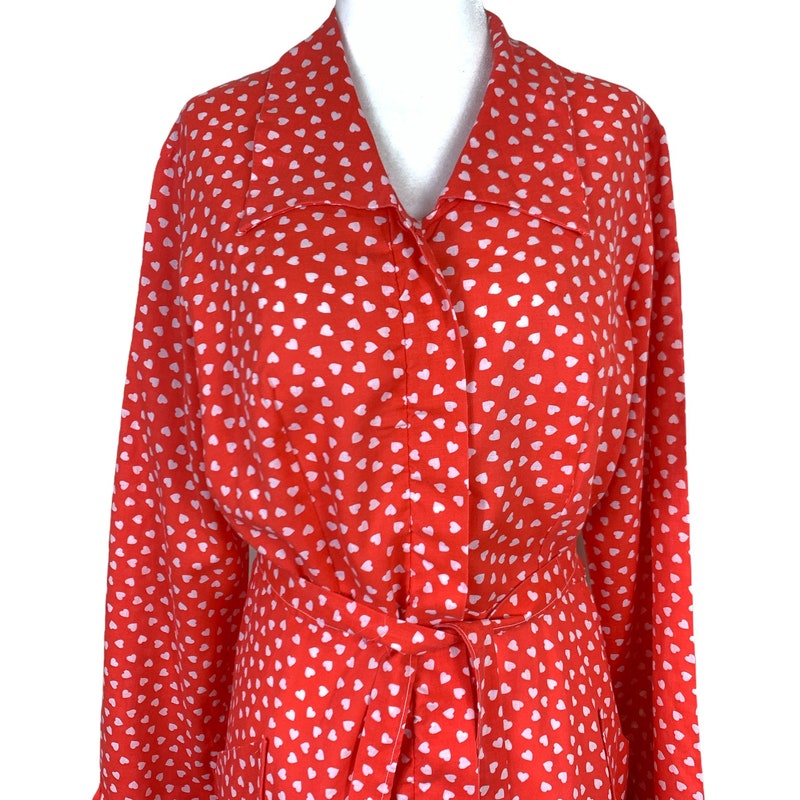 Heart Print Dress - Etsy