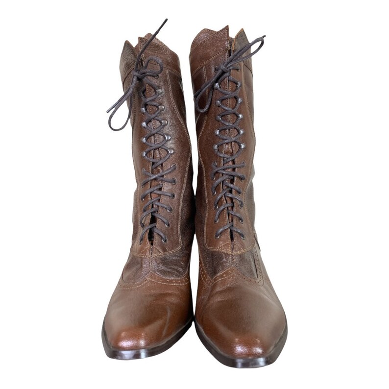 Oak Tree Farms Victorian Lace up Boot - Etsy