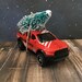 Ford Ranger Raptor Truck Carrying Christmas Tree,2019 Red Ford Ranger ...
