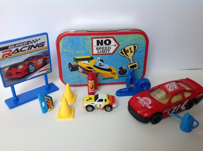 Race Car Altoids Toy Champion Racer Tin/quiet Time Tin - Etsy