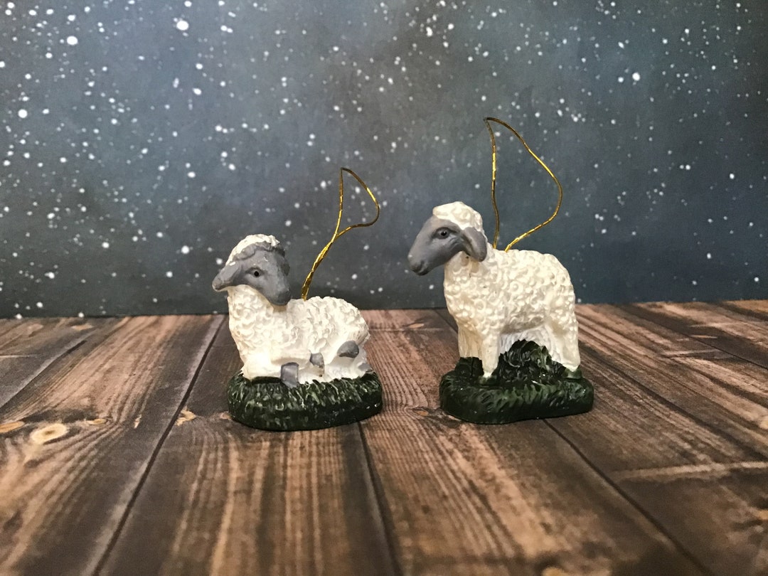 Miniature Sheep,mini Lamb Ornament,tiny Sheep Resin Figure, Dollhouse ...