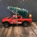 Ford Ranger Raptor Truck Carrying Christmas Tree,2019 Red Ford Ranger ...