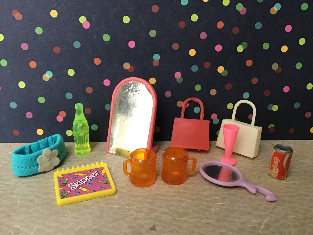 Miniature Barbie Accessories, Miniature Dollhouse Items,miniature Cups ...