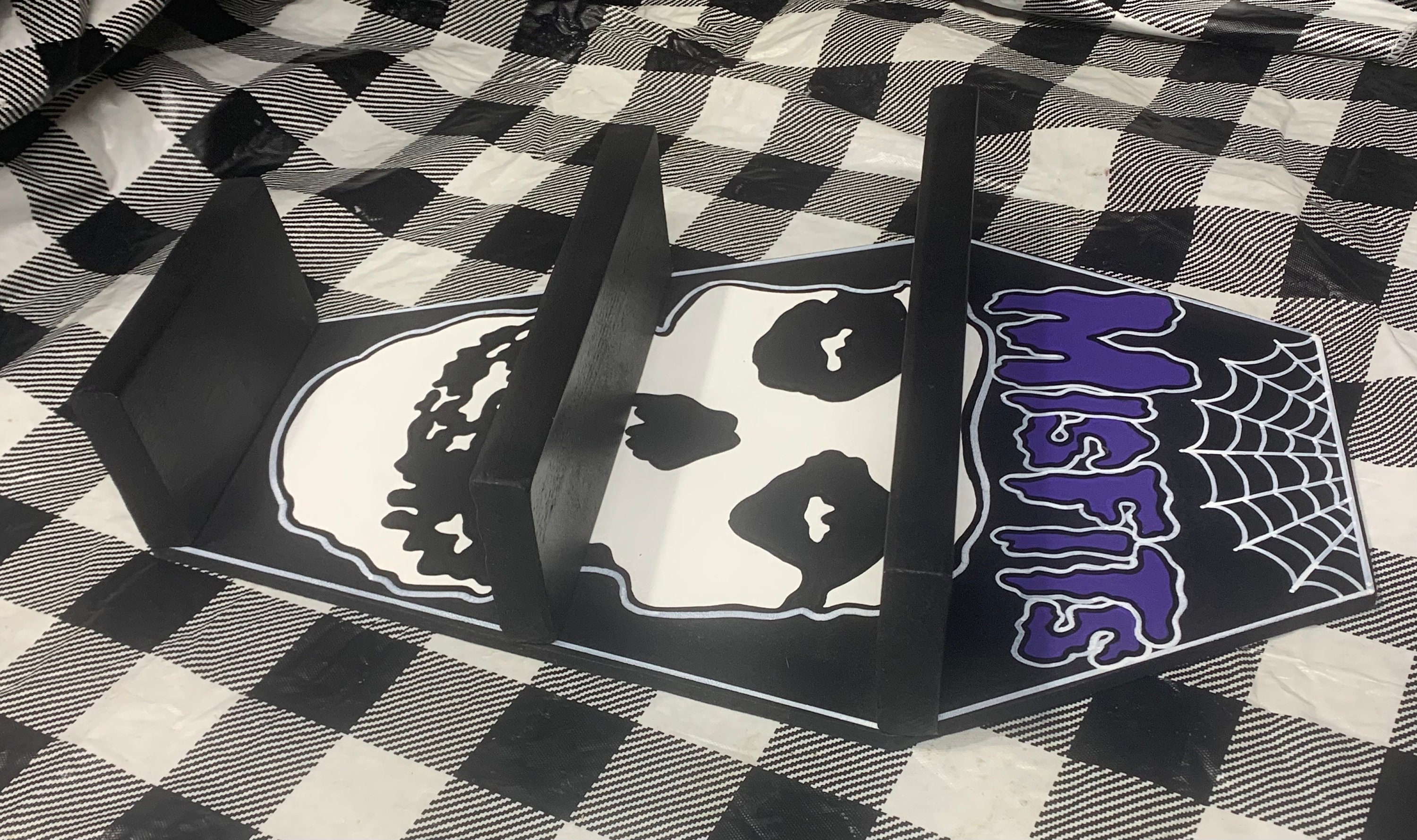 Custom Handmade Misfits Coffin Shelf Gothic Wall Decor . - Etsy