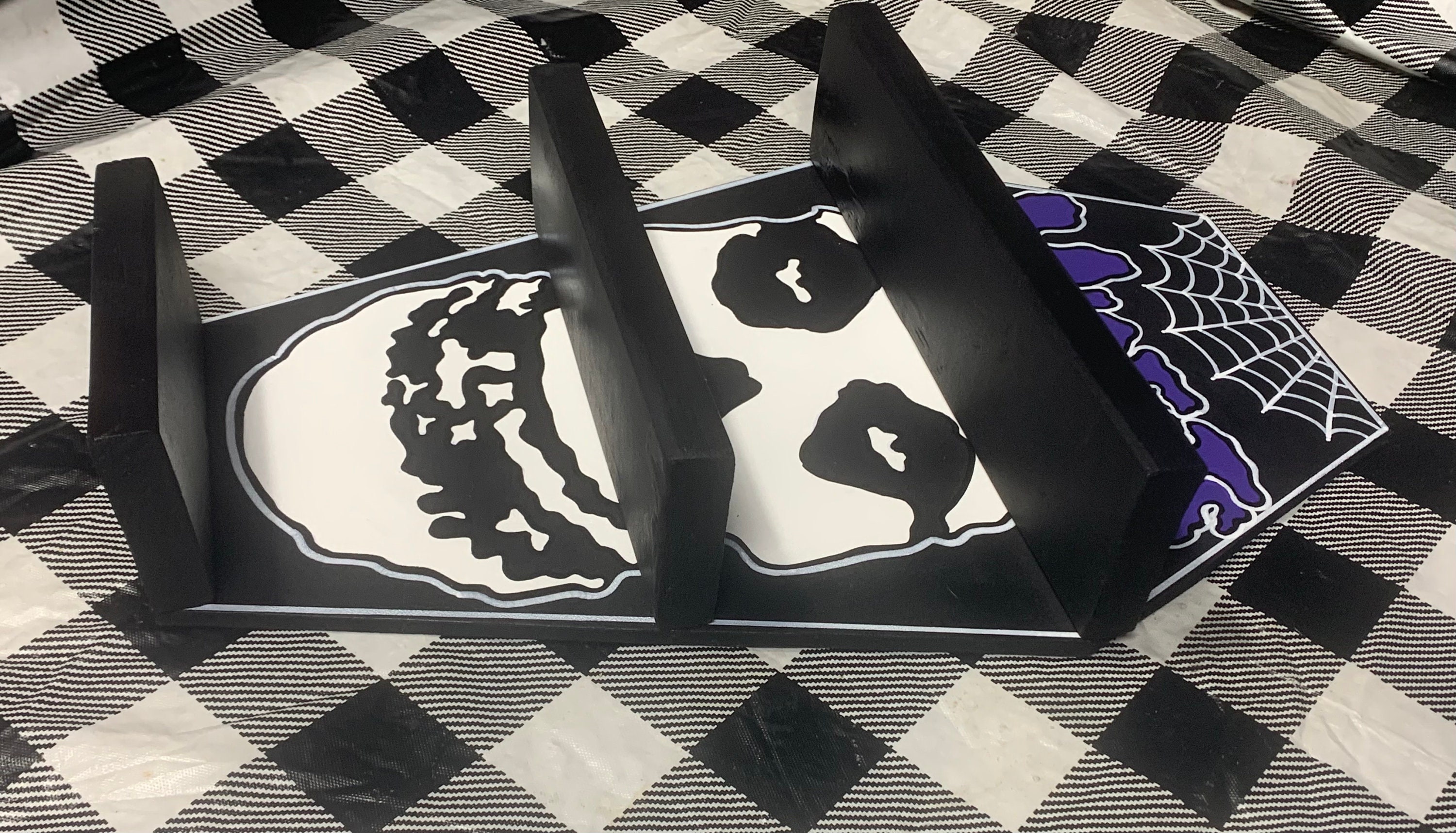 Custom Handmade Misfits Coffin Shelf Gothic Wall Decor . - Etsy