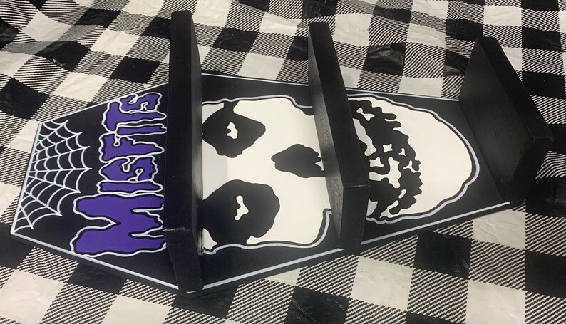 Custom Handmade Misfits Coffin Shelf Gothic Wall Decor . - Etsy