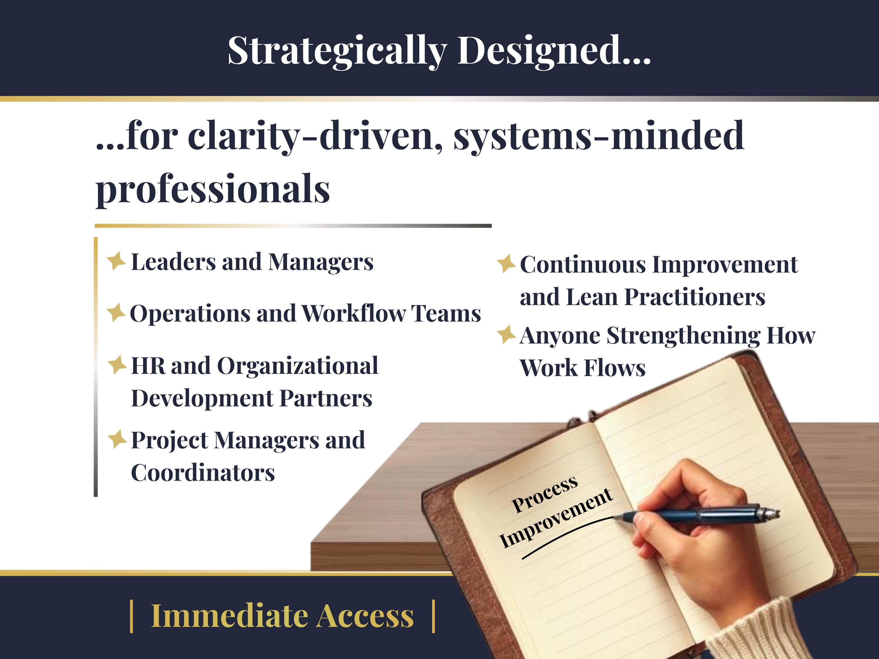 Process Improvement Worksheet (lean/kaizen Style) - Workflow Clarity ...