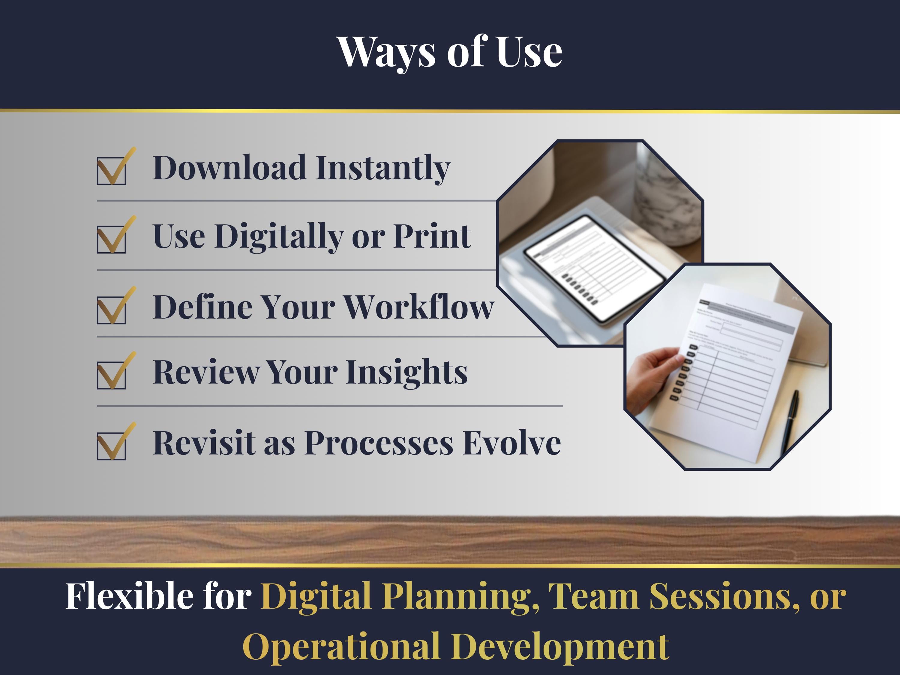 Process Improvement Worksheet (lean/kaizen Style) - Workflow Clarity ...