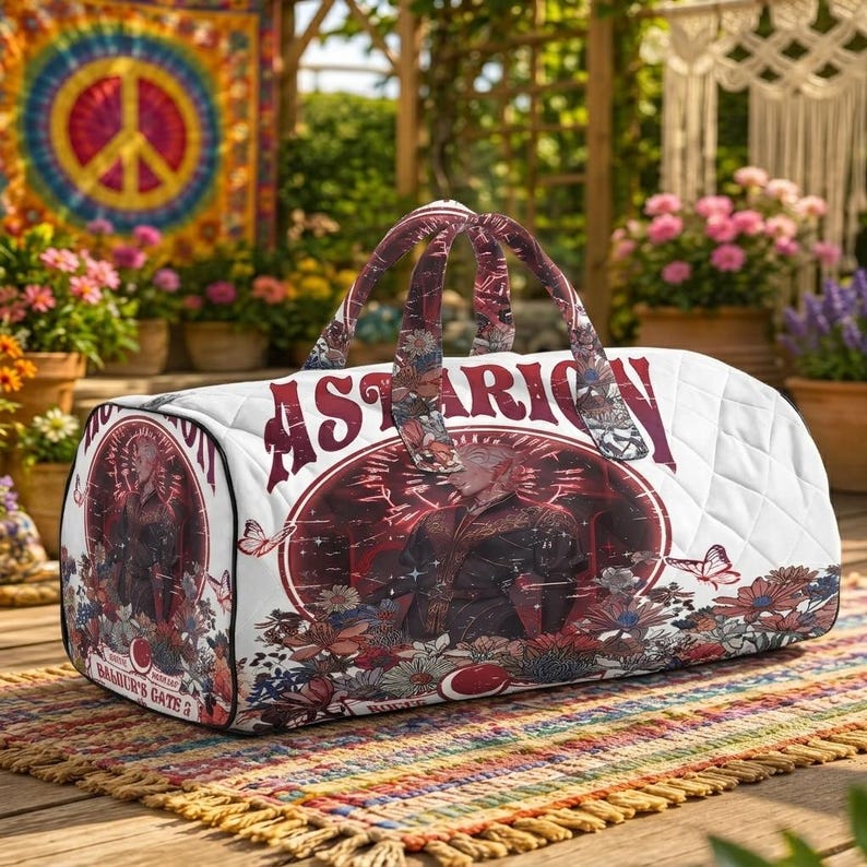 Astarion Seesack, Baldur's Gate 3 Reisetasche, BG3 Weekender Tasche ...