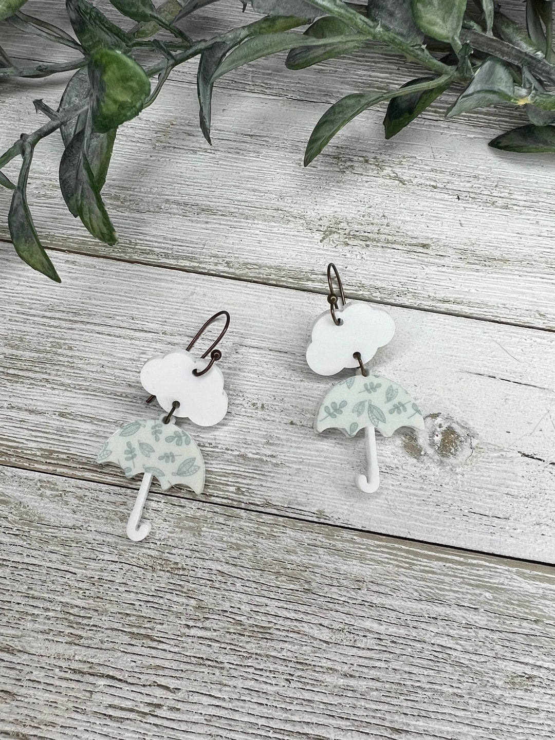 Spring Layered Umbrellas With Clouds- Perfect for Patternply/printed ...