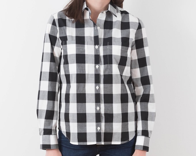 Dia Shirt - Digital PDF Sewing Pattern A4/a0/usletter Shirt Button up ...