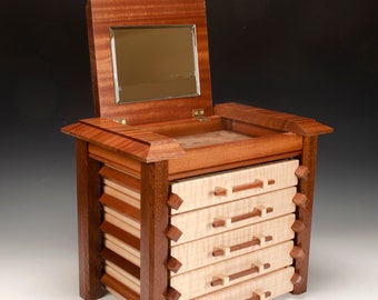 Pagoda Jewelry Box | Etsy