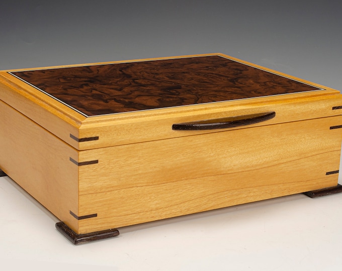 Custom Wood Jewelry Box Wooden Jewelry Box Wood Box Jewelry Chest ...