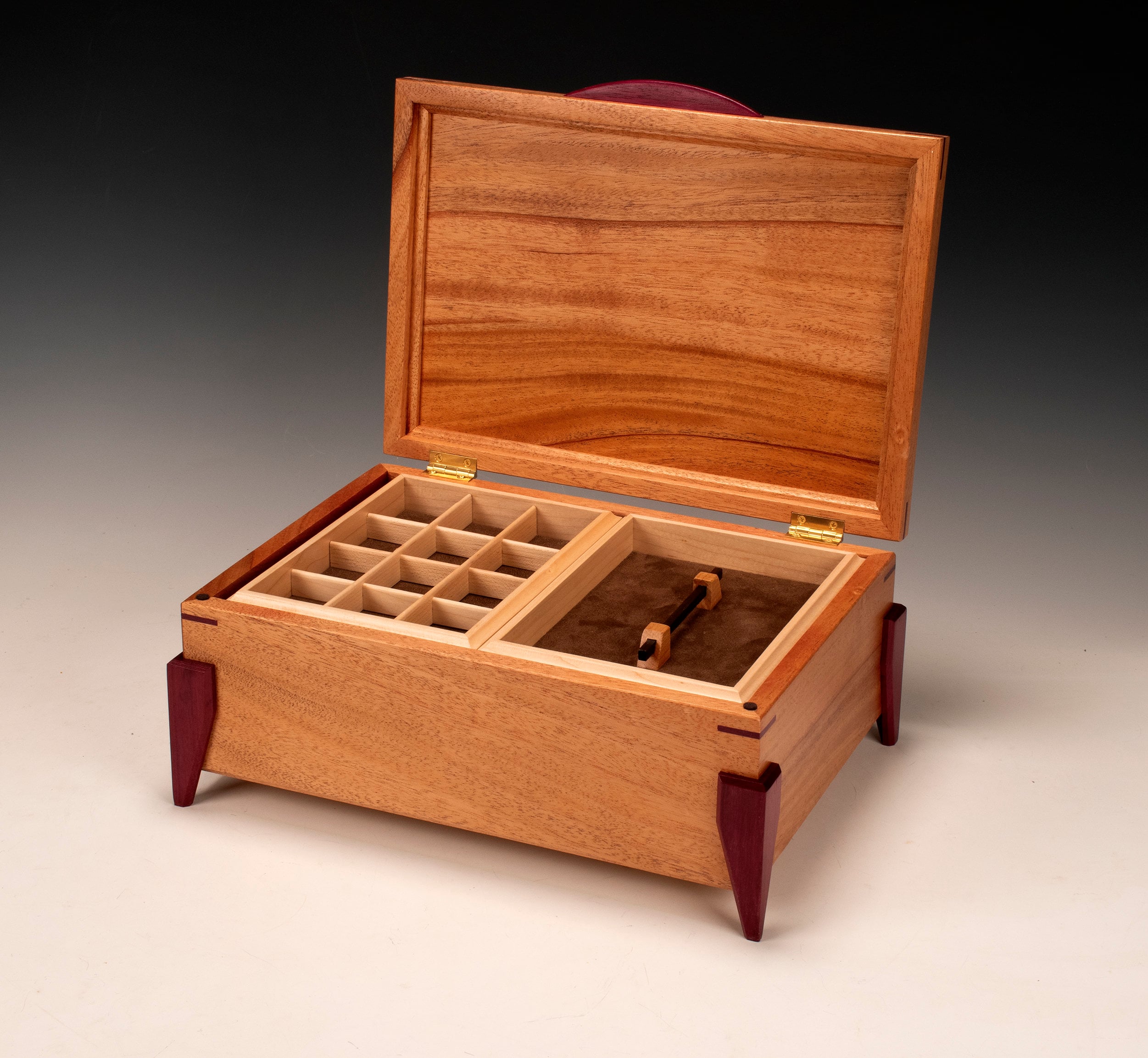 Custom Wood Jewelry Box Wooden Jewelry Box Handcrafted - Etsy