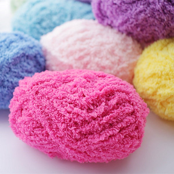 Fluffy Yarn - Etsy