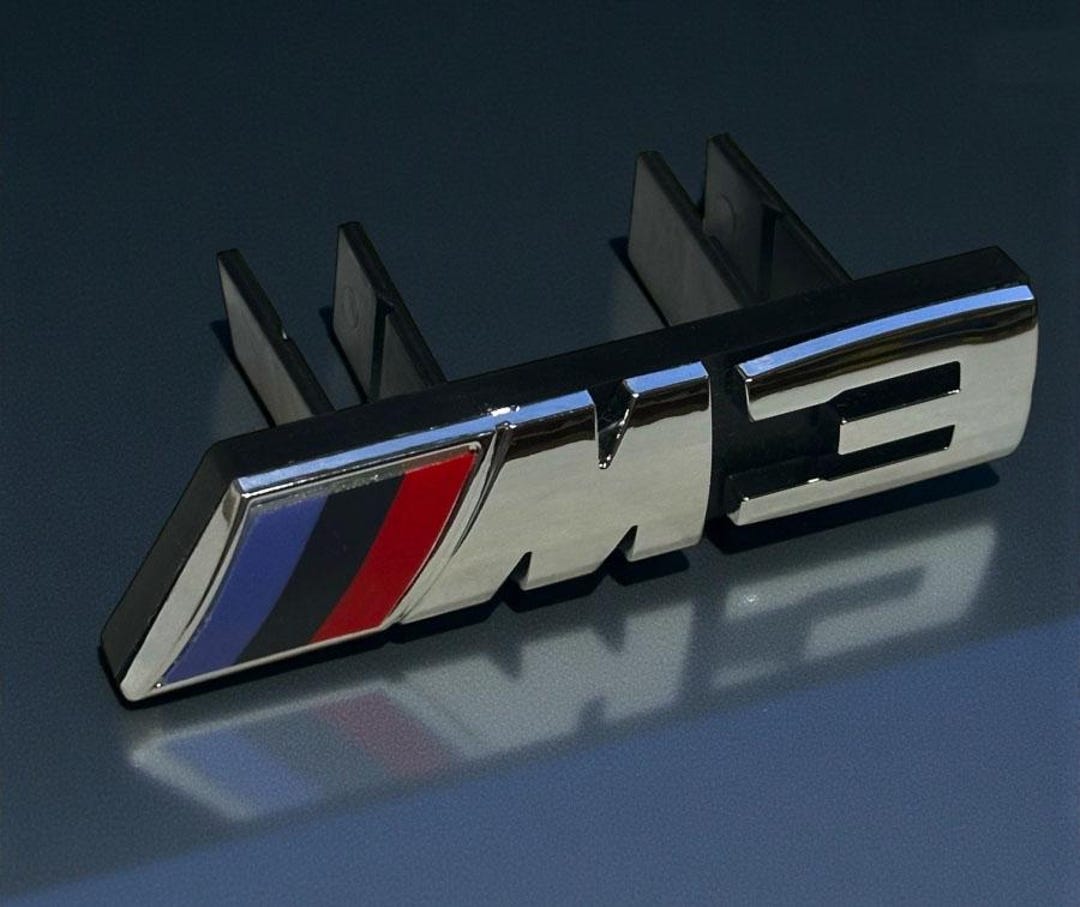 M3 Grille Badge: Silver Chrome Emblem (8.5cm) for Front Grille - Etsy