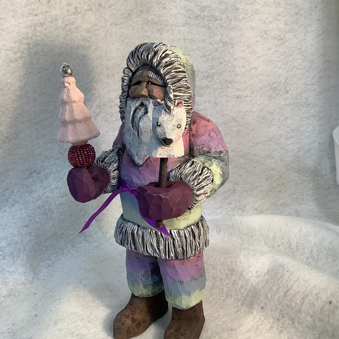 Eskimo Santa With Unicorn - Etsy