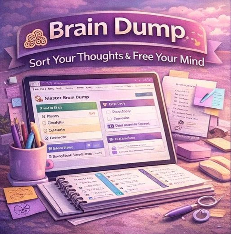 Neurodivergent Executive Function Planner | ADHD Onenote Digital ...