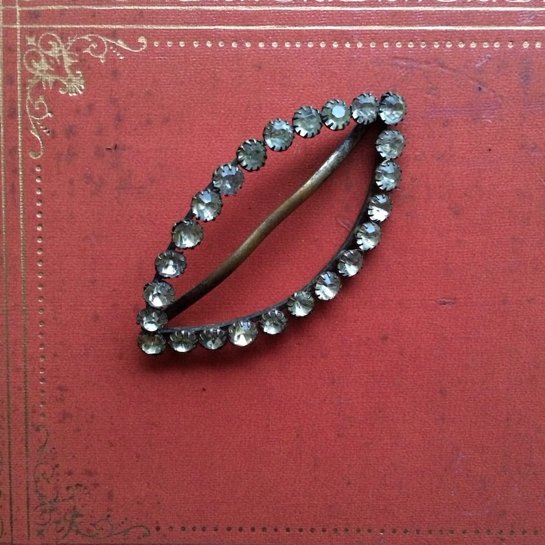 Genuine Edwardian Belt Slide Bridal Hair Ornament Jewelry Accessories ...