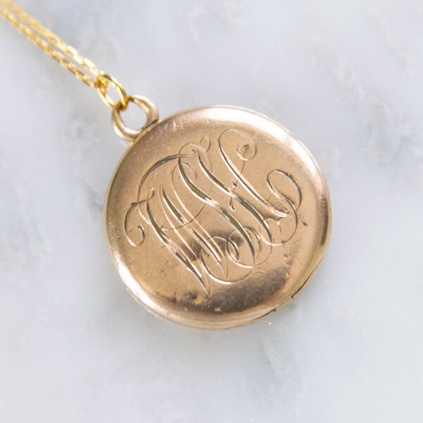 Antique Gold Locket - Etsy
