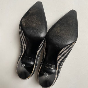 Vintage 60s Tartan Stiletto Heels, Black & White Pin up Shoes, US 5 - Etsy