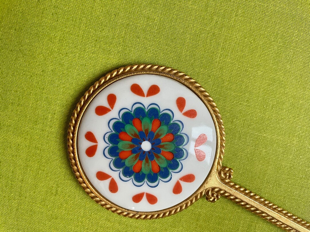 Vintage Mirror Roses Embroidery Hand Made Petits Points - Etsy Hong Kong