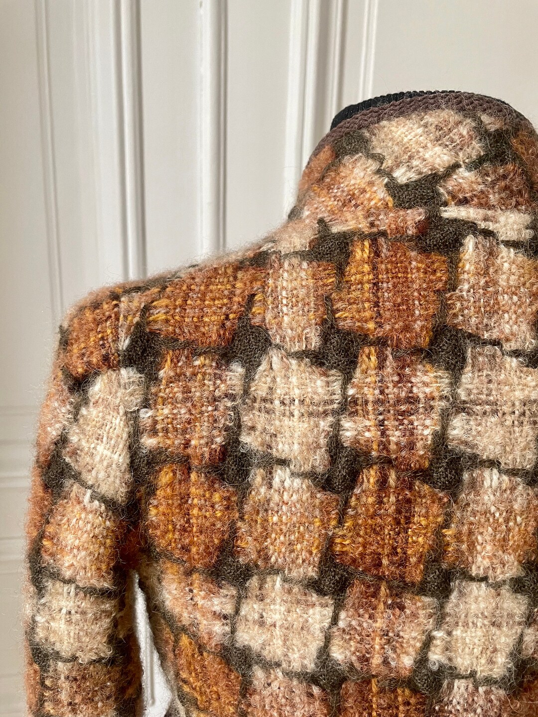 Vintage Wool Suit Hand Made Woven Mohair Couture Paris 1960s - Etsy
