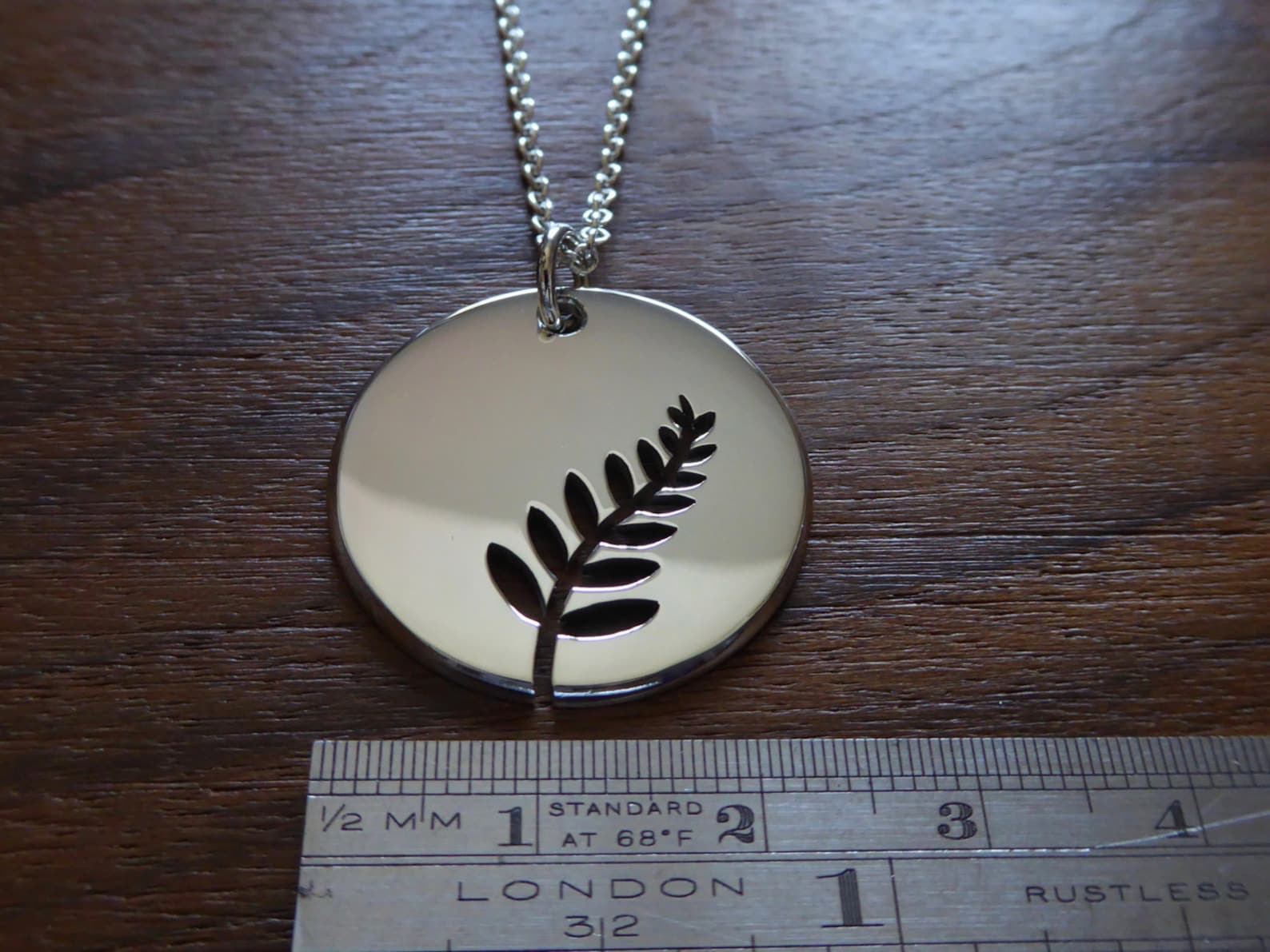 Fern Tree Pendant Fern Necklace New Zealand Pendant Silver - Etsy UK