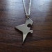 Silver Star Pendants - Etsy